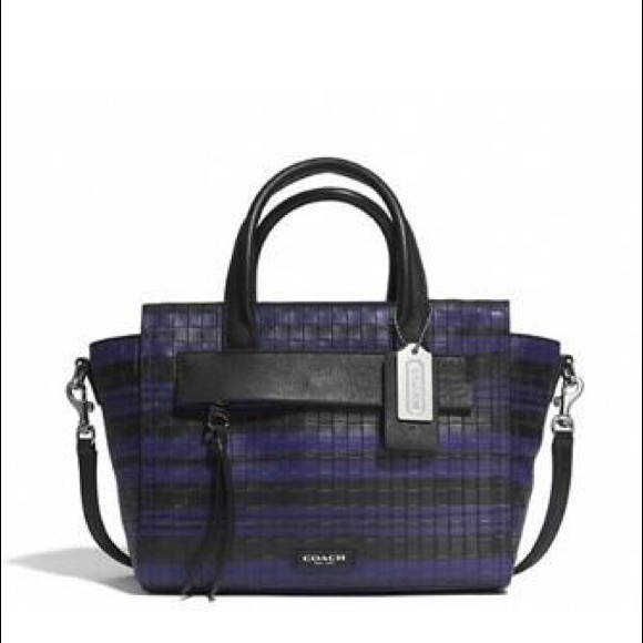 Coach | Bags | Coach Bleeker Mini Riley Embossed Carryall 301 | Poshmark
